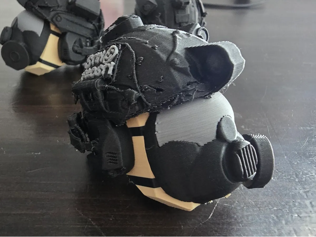 Dummy 13 Spec Ops Gas Mask Helmet v2.0 - Free 3D Print Model - MakerWorld