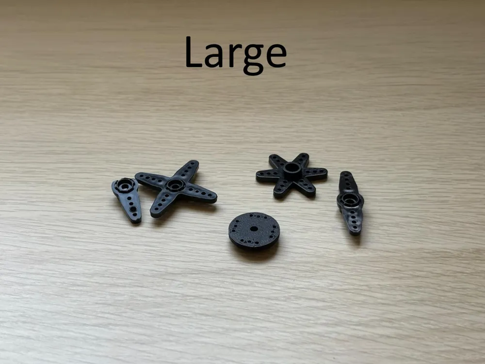 Paquete Universal de Bocinas para Servo (MG90S & MG995/955) - Modelo de ...