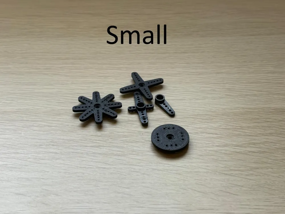 Paquete Universal de Bocinas para Servo (MG90S & MG995/955) - Modelo de ...