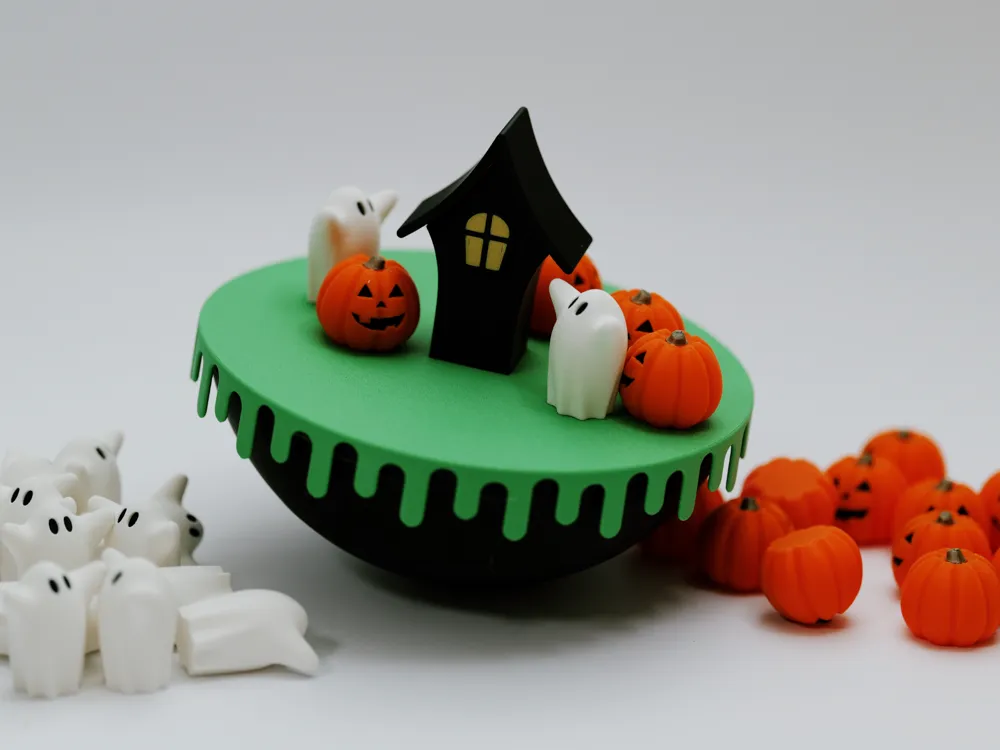 Halloween Balance Game - Free 3D Print Model - MakerWorld