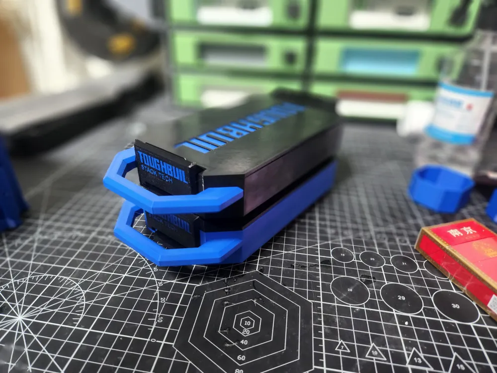 Modular Stackable Toolbox (Half Box) by 陆荀彧 MakerWorld: Download Free ...