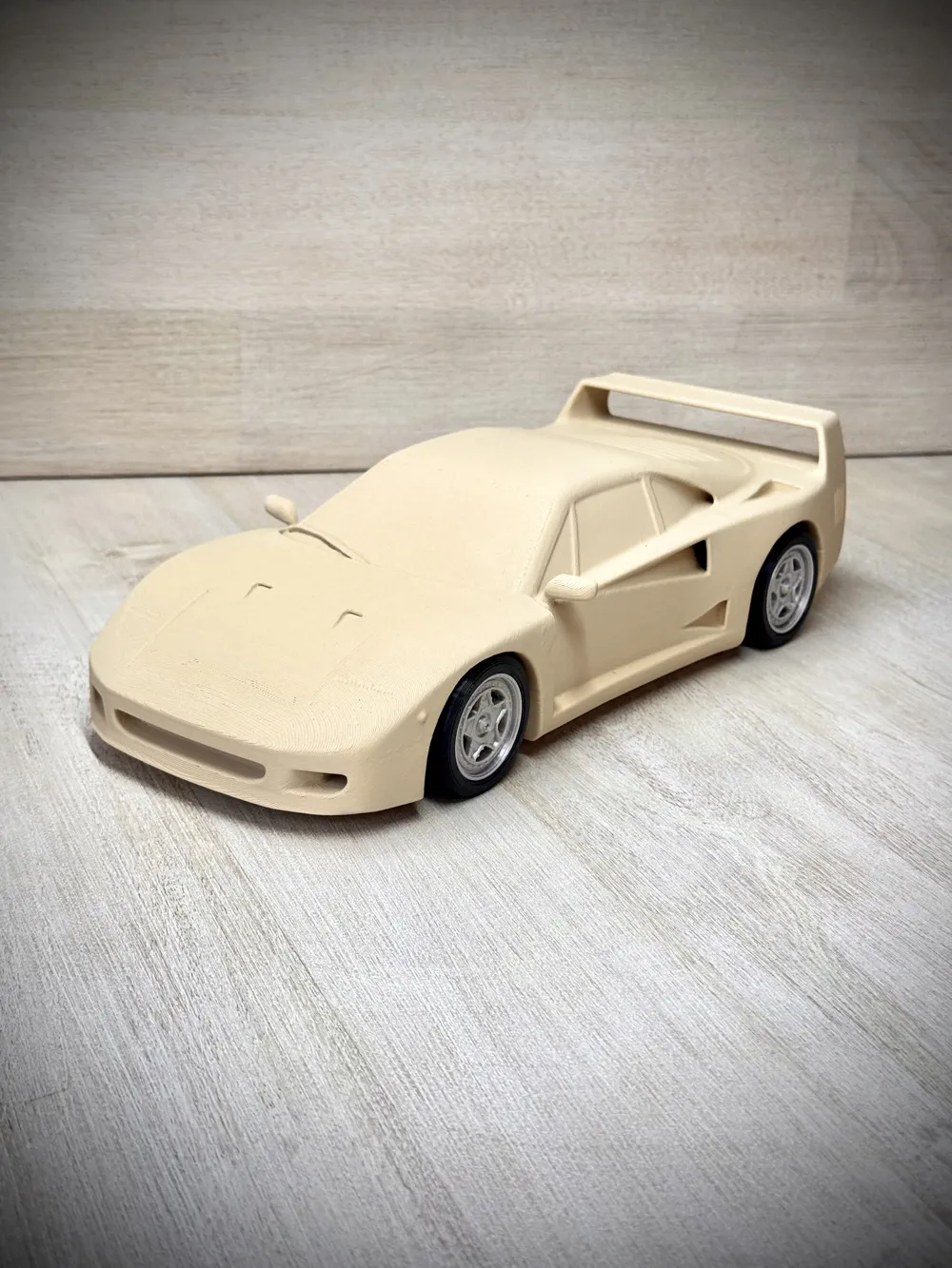 Ferrari F40 Scale Model (Large & Small!) by ShapeShift 3D Creations MakerWorld: Download Free 3D ...