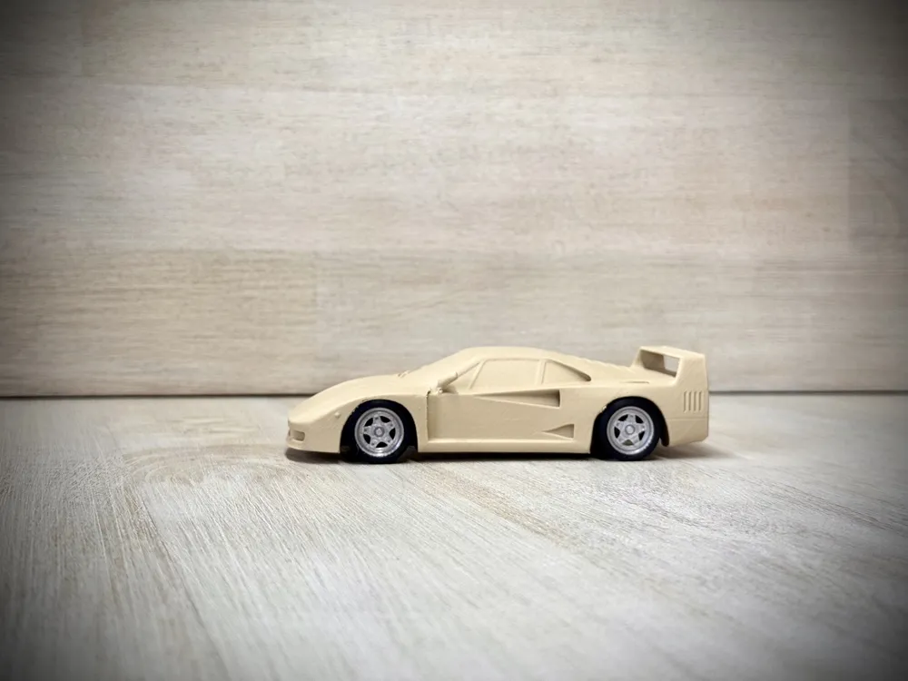 Ferrari F40 Scale Model (Large & Small!) by ShapeShift 3D Creations ...