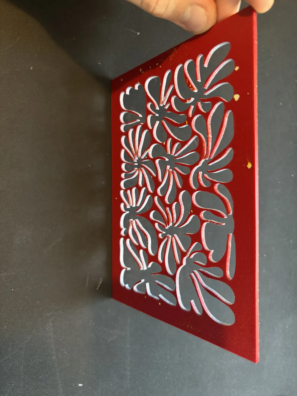 Flower Stencil - Free 3D Print Model - MakerWorld