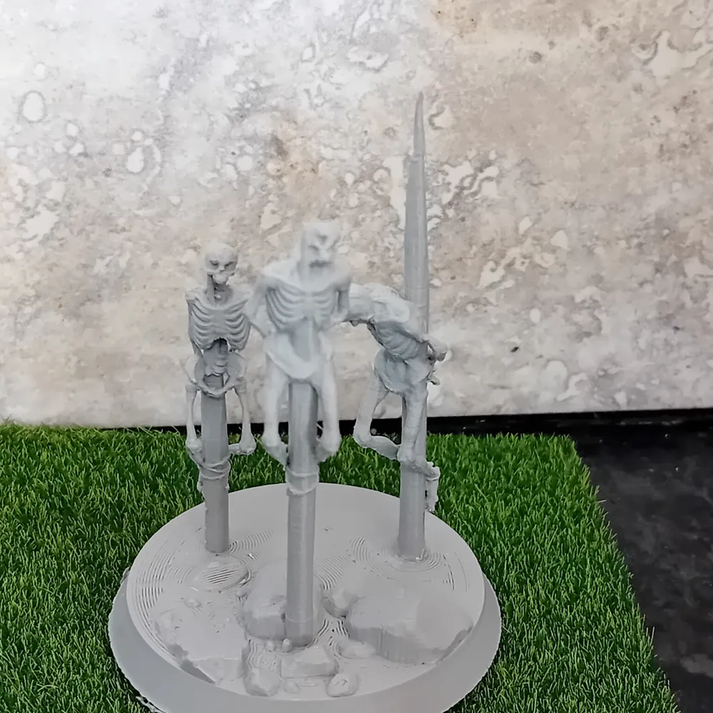 dnd skeleton scatter terrain-wargames scenery by Satan Studio ...