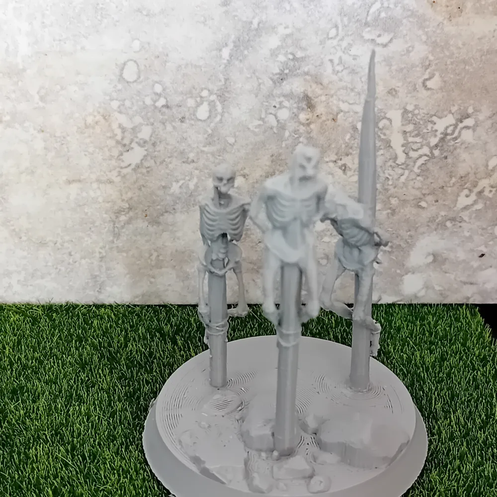 dnd skeleton scatter terrain-wargames scenery by Satan Studio ...