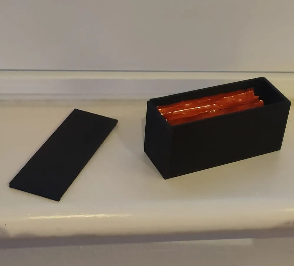 Sauce packet Box With lid by CobraCrafts - MakerWorld