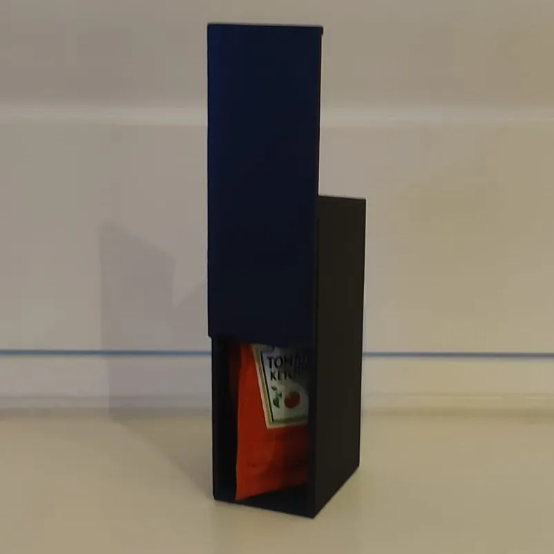 Sauce packet Box With lid by CobraCrafts - MakerWorld
