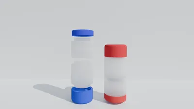 Modular Water Bottle - Free 3D Print Model - MakerWorld
