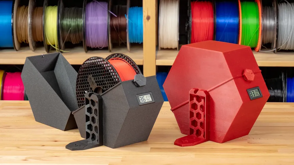 3d printed Filament dry box without sensor by Jaegearz - MakerWorld