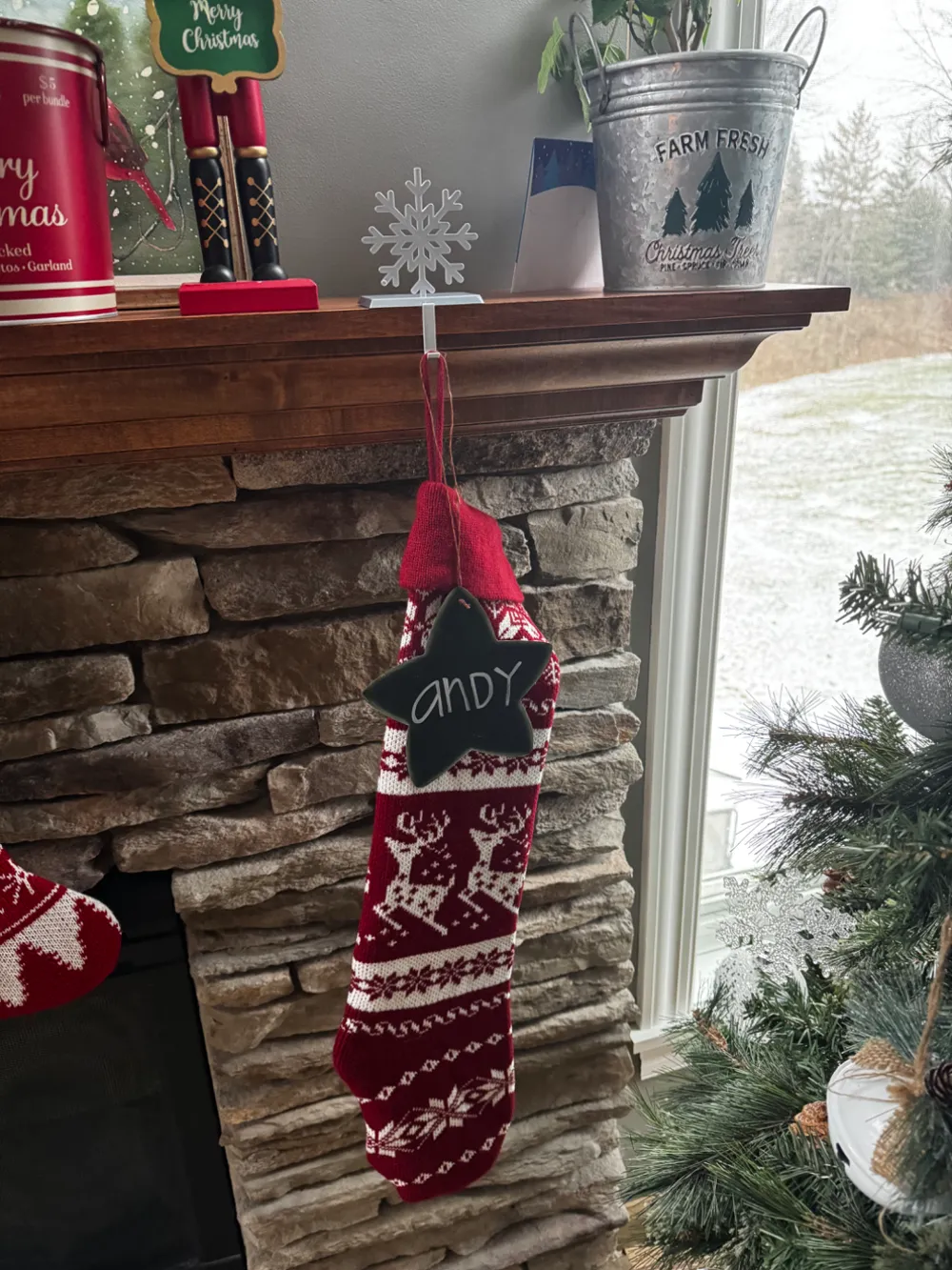 Snowflake Stocking hanger by MultiD Studio - MakerWorld