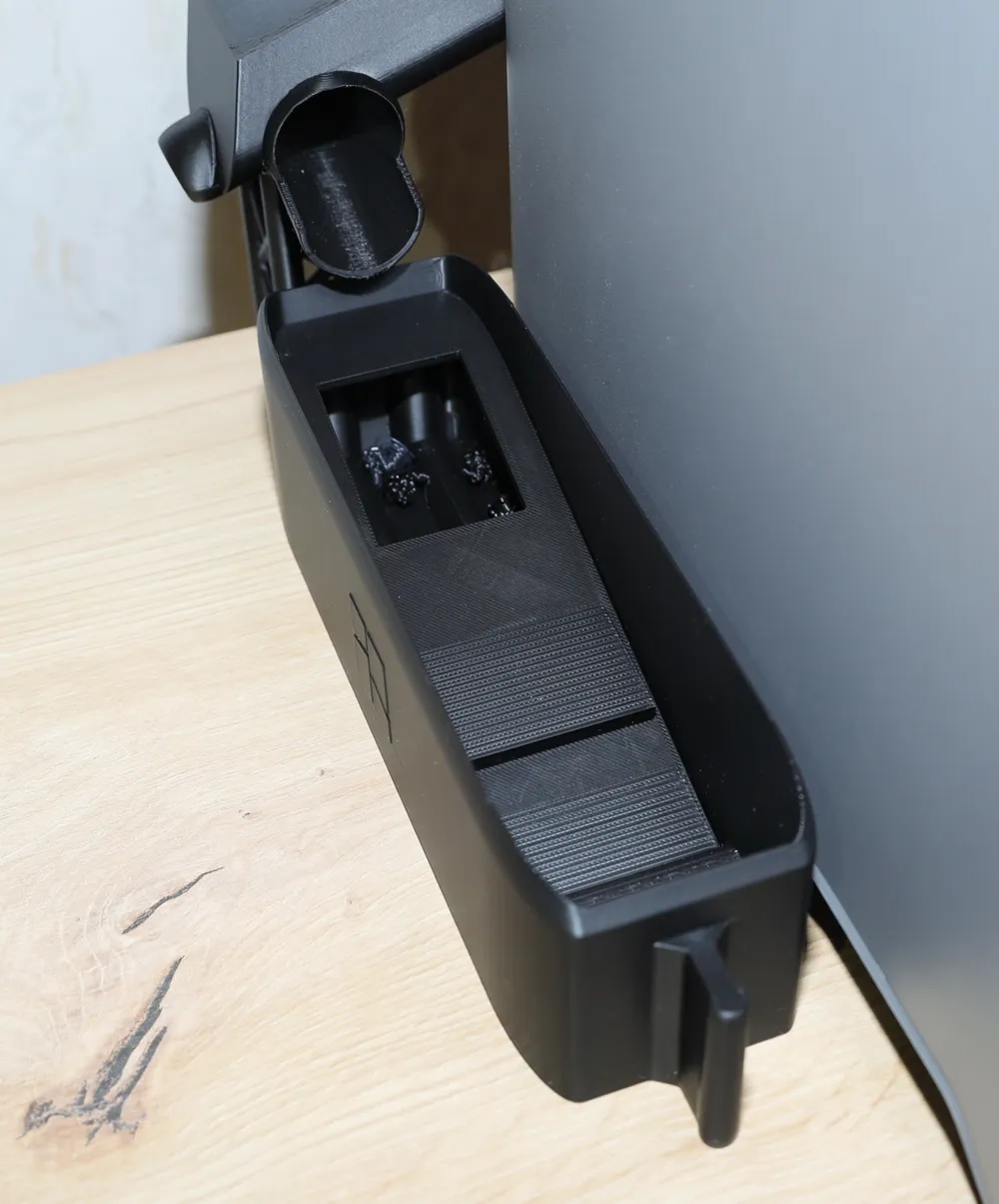 P2S rampa de residuos con contenedor de recogida de 2 fondos. - Modelo ...