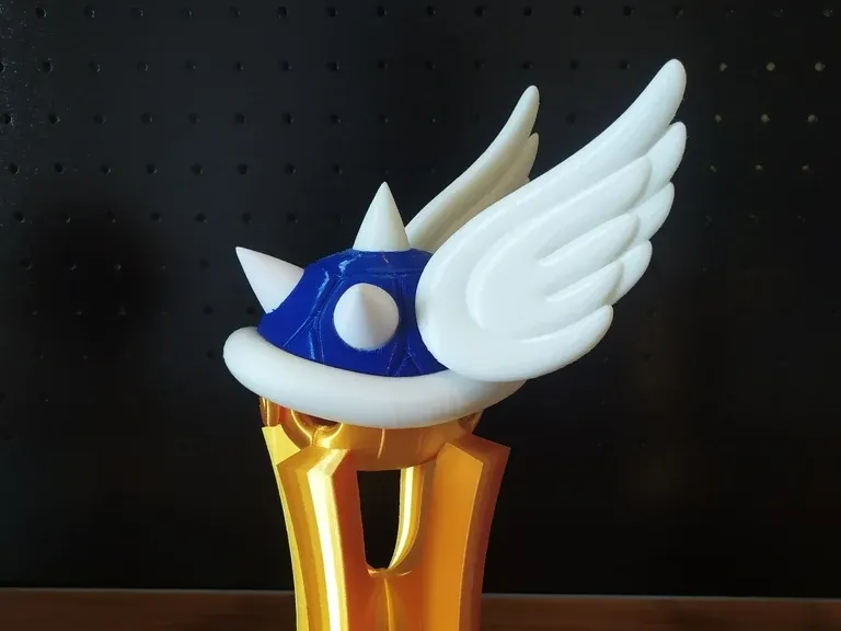 Mario kart Blue/Green/Red shell (no ams needed!) - Free 3D Print Model ...