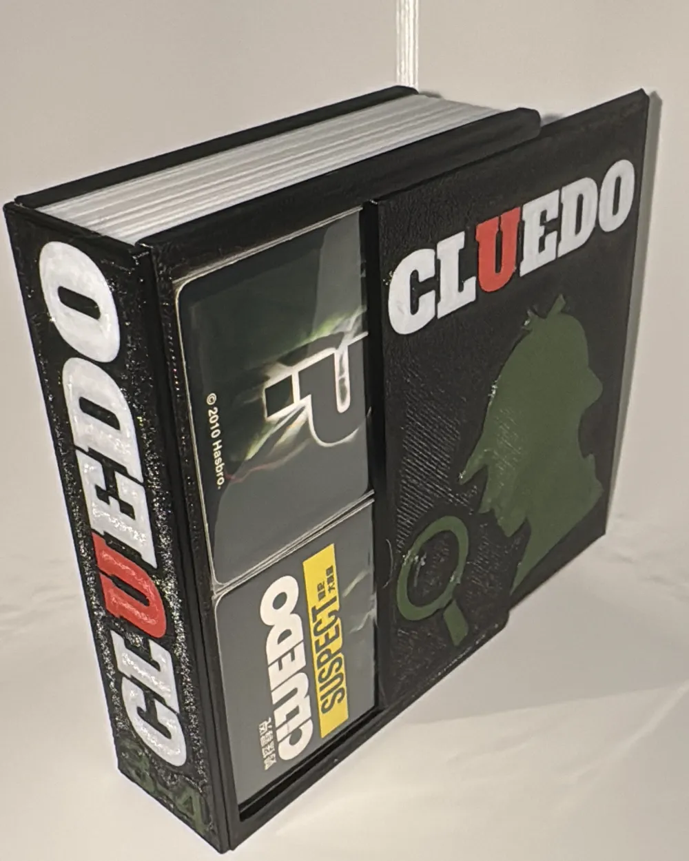 (Box Only) ClueDo Card Game Bookcase Edition - Free 3D Print Model ...