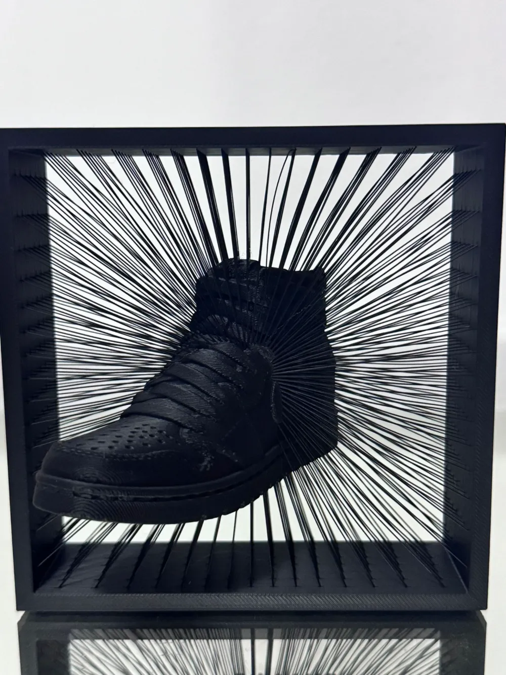 jordan 1 string box art - Free 3D Print Model - MakerWorld