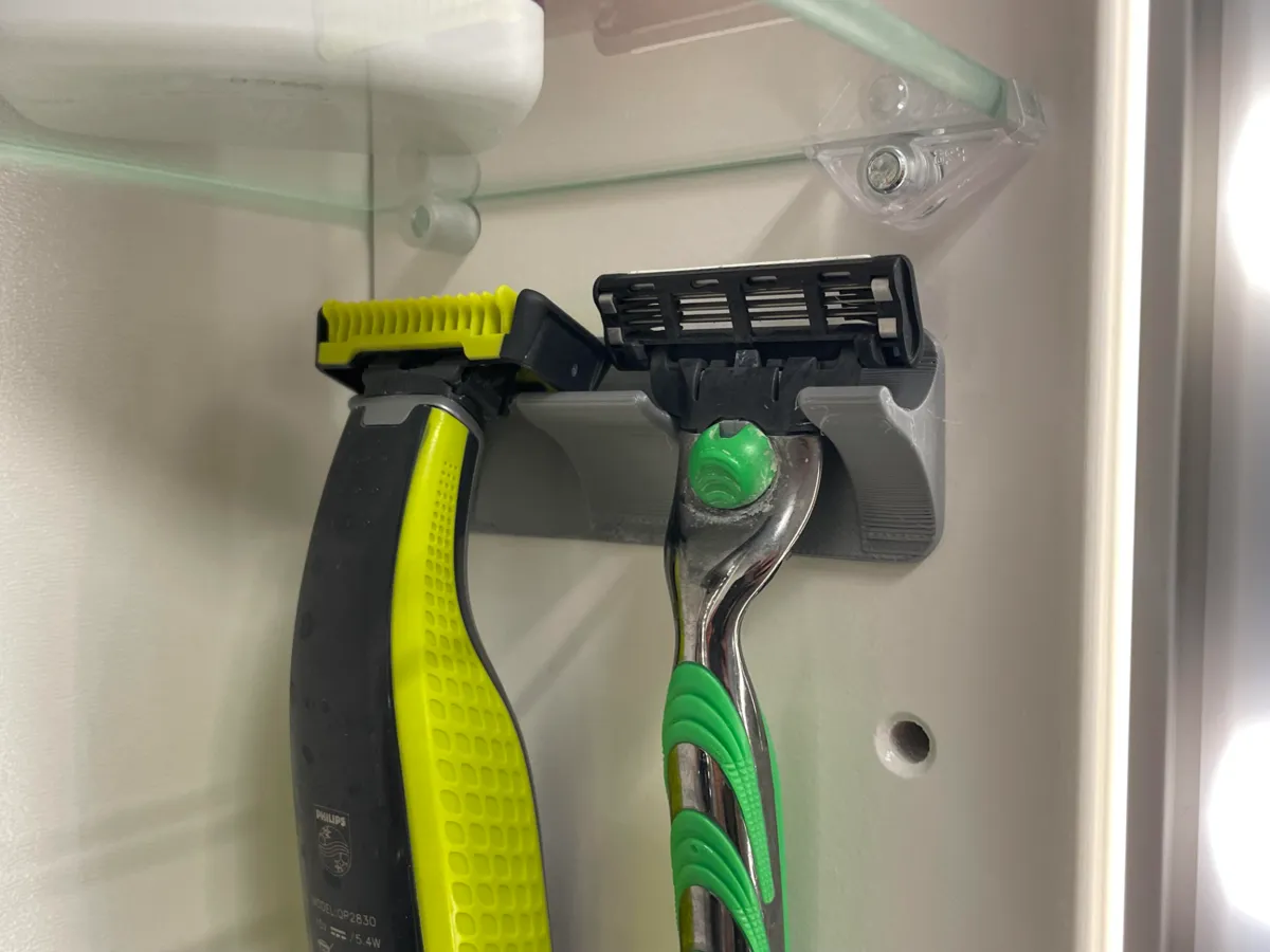 Simple Razor Holder by Pulsar Designs MakerWorld: Download Free 3D Models
