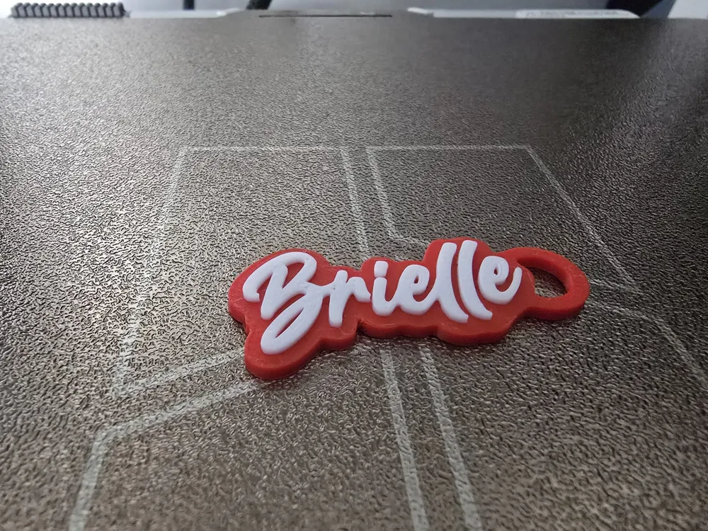Brielle Keychain by Fabrizio Demuro MakerWorld: Download Free 3D Models