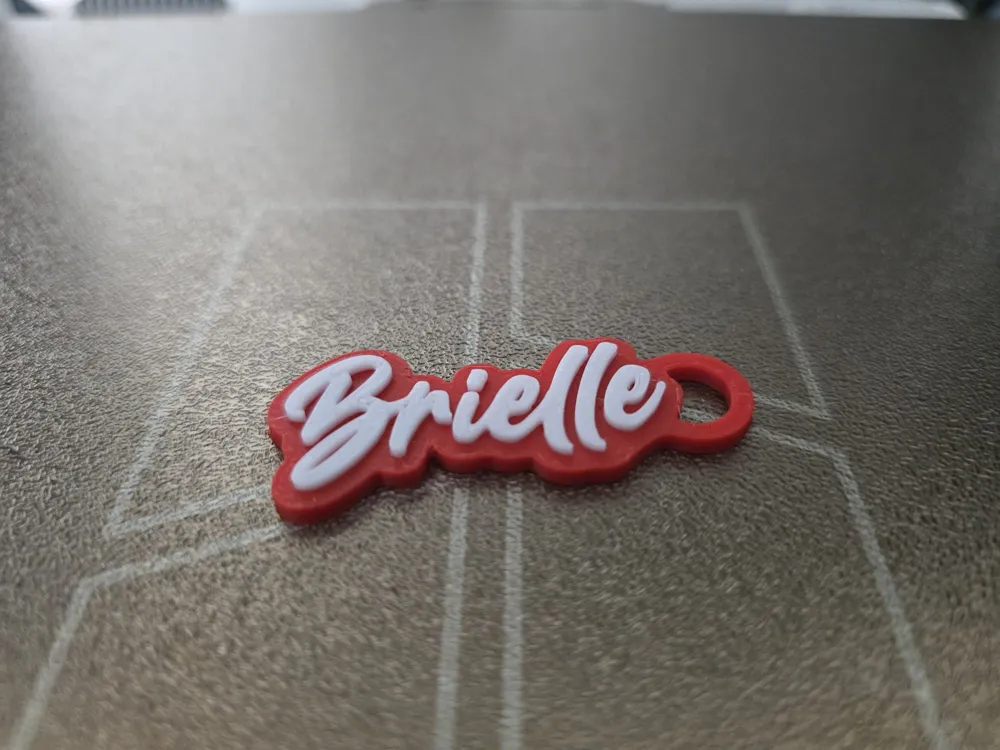 Brielle Keychain by Fabrizio Demuro MakerWorld: Download Free 3D Models