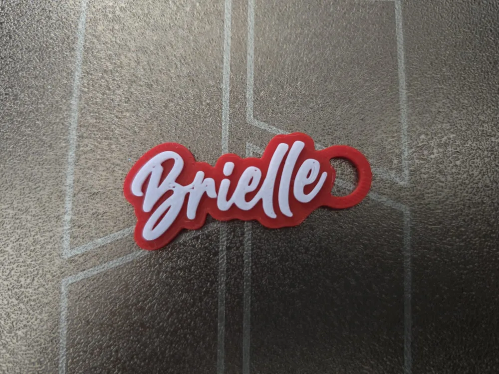 Brielle Keychain by Fabrizio Demuro MakerWorld: Download Free 3D Models