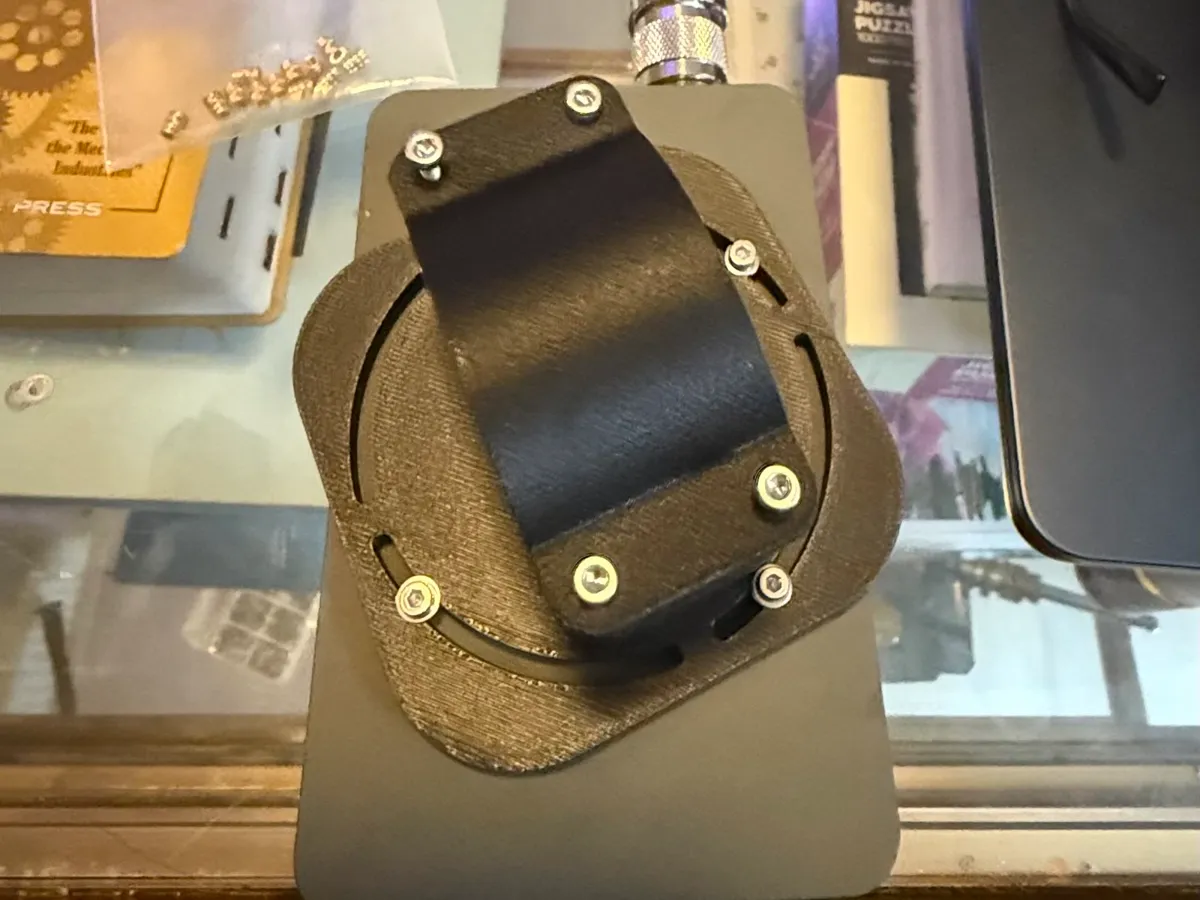 Tree Branch Mounting Plate for Remote Node by Chrono_constant MakerWorld: Download Free 3D Models