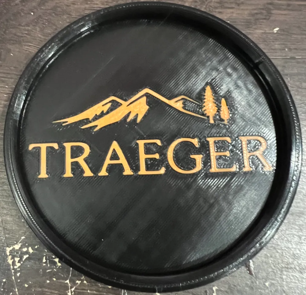 Traeger Logo Coaster by fwlogue - MakerWorld