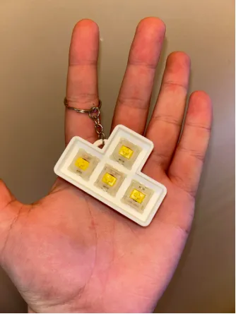 WASD Keyboard Fidget Keychain by Printer MakerWorld: Download Free 3D ...