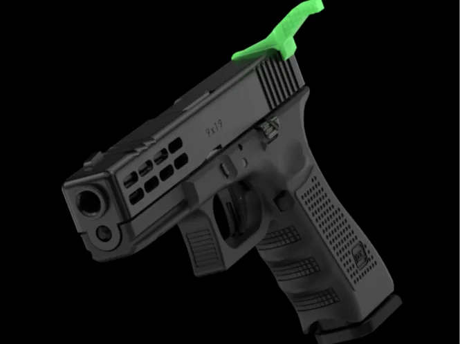 GLOCK RACKING HANDLE FOR COMPETITION by ChiCHi - MakerWorld