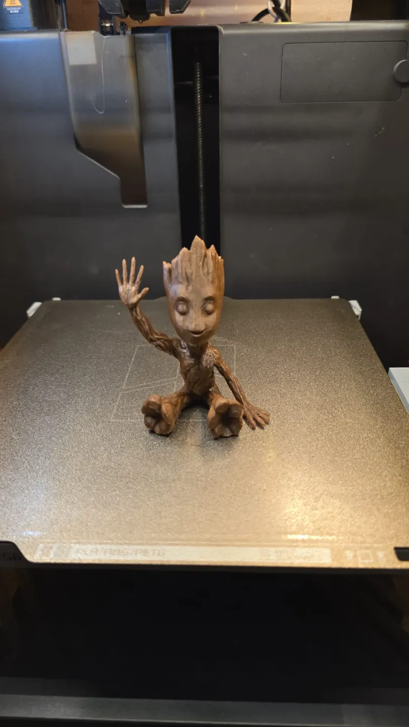 Groot with Raised Hand by 3D_TommyK86 - MakerWorld