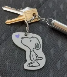 Snoopy Keychain by brunoortolano - MakerWorld