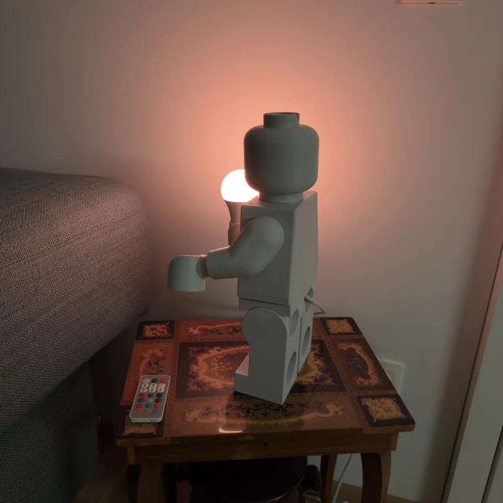 Brickman-Lamp – Modular Desk |Ambient Light Figure - Free 3D Print ...
