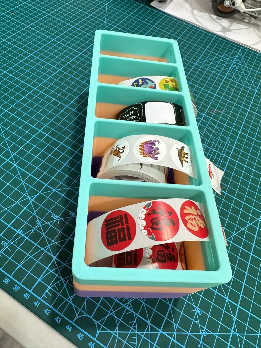 Sticker Roll Holder - Free 3D Print Model - MakerWorld