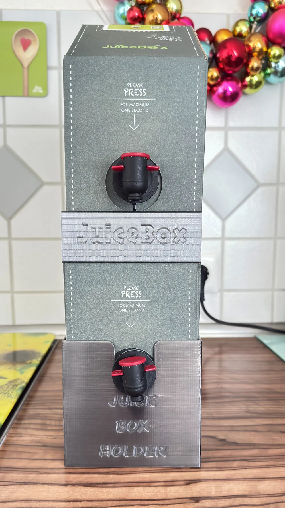 JuiceBox Stapel Holder by Peter. MakerWorld: Download Free 3D Models