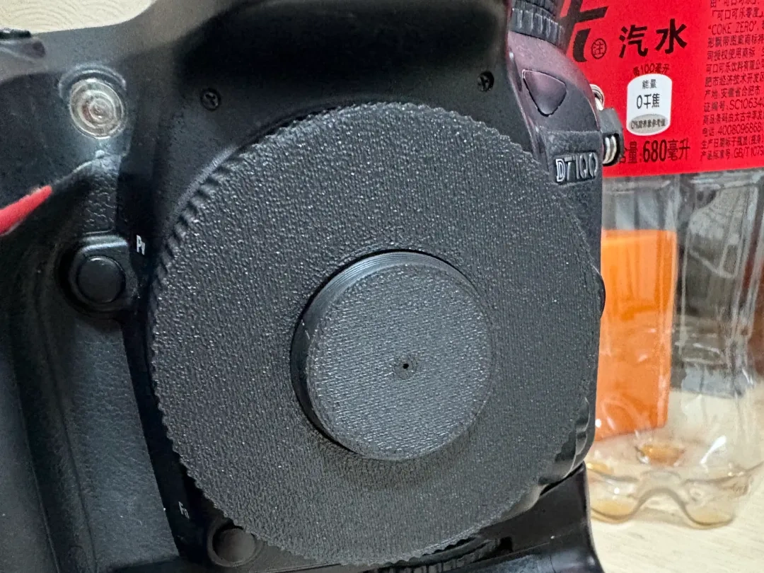 Nikon F-mount pinhole lens cap by Koopa - MakerWorld