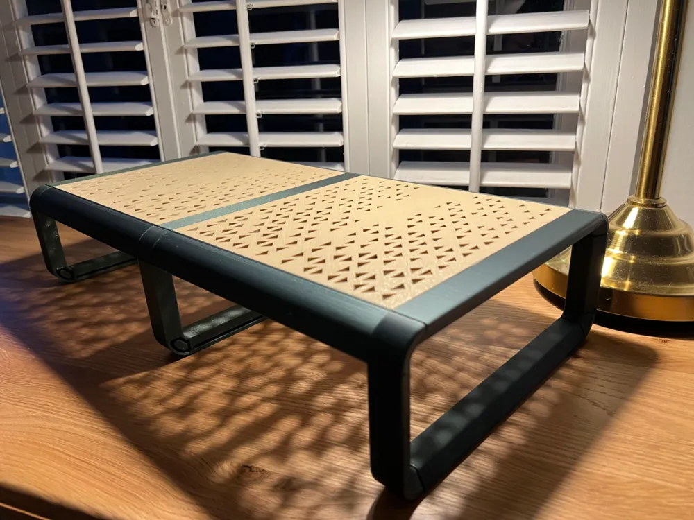 Modular 3D Printable Monitor & Laptop Riser by MSAC Design MakerWorld ...
