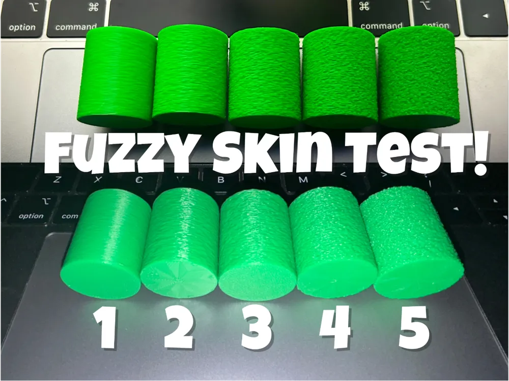 Fuzzy Skin Printer Calibration Test Print - Free 3D Print Model ...