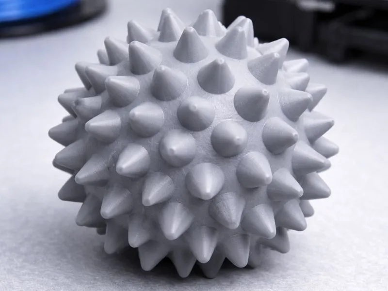 Flexible TPU Hedgehog Ball Stress Ball Massage Ball - Free 3D Print ...