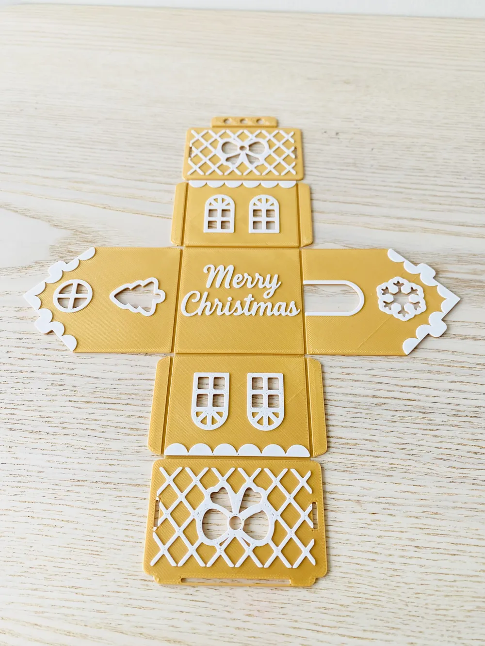 Casa de origami/Caja de regalo(Q_Craft) - Modelo de impresión 3D ...