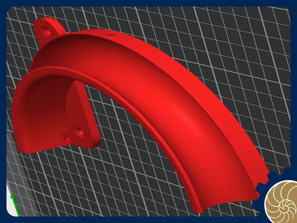 Dishwasher Drain Hose Holder with Zip-Tie (U-bend) - Free 3D Print ...