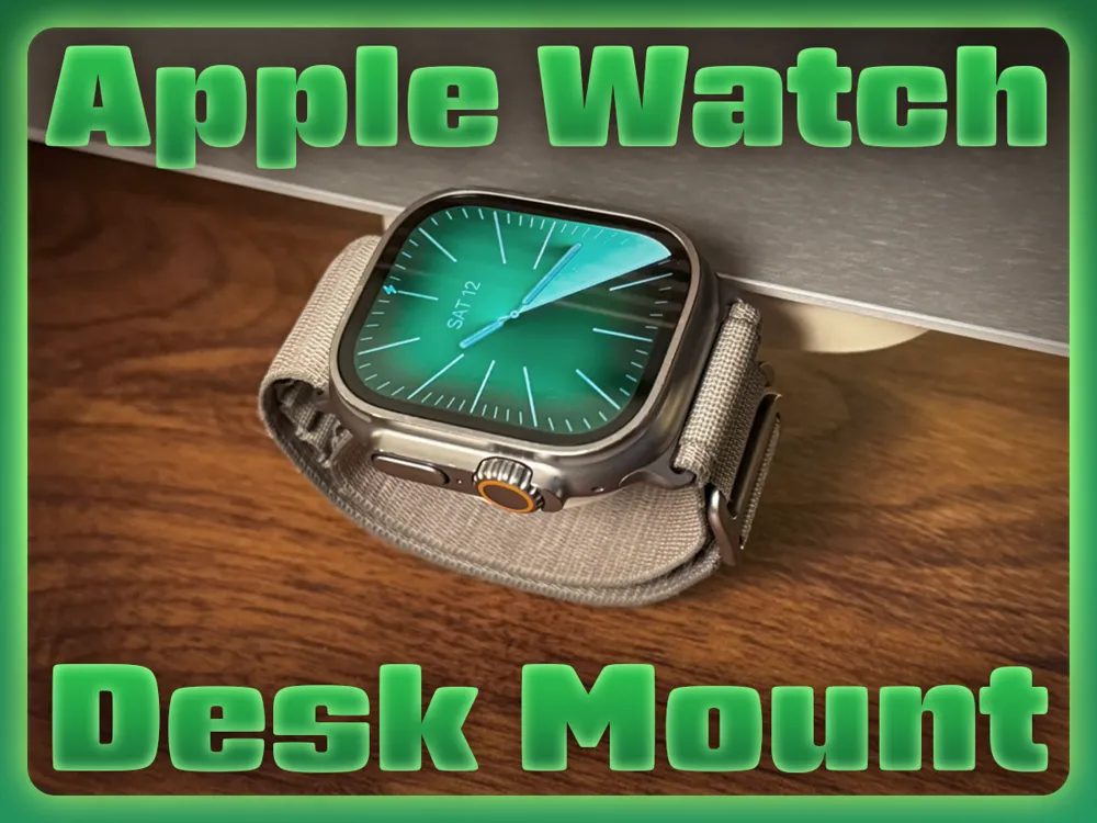 Apple Watch Desk Mount by SillyPrints MakerWorld: Download Free 3D Models
