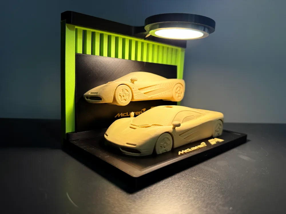 McLaren F1 - Desktop Display Model! - Free 3D Print Model - MakerWorld