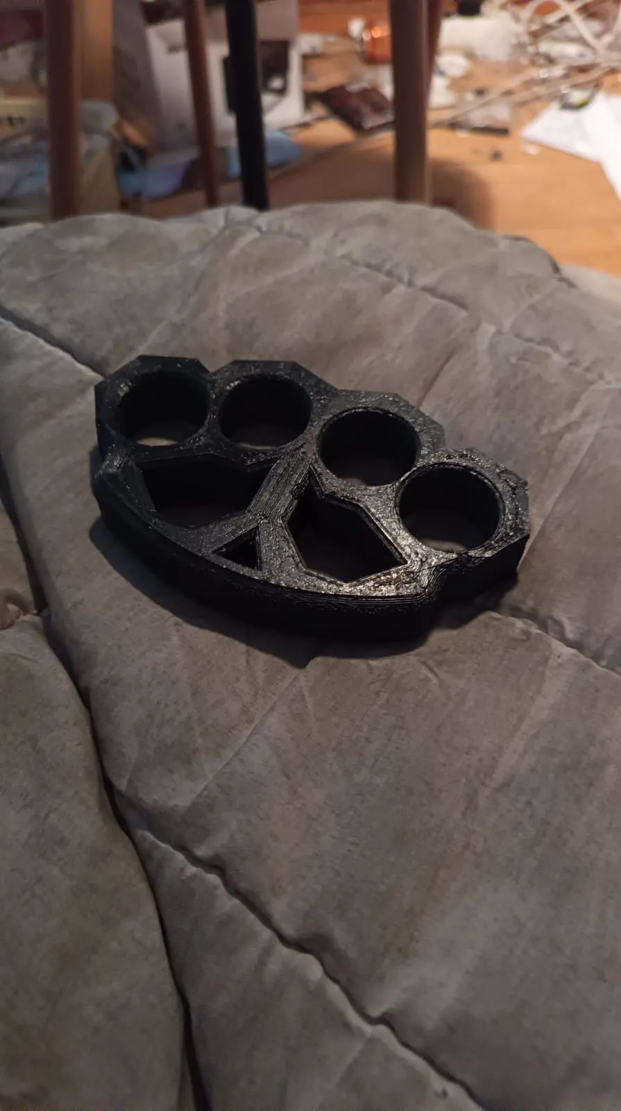 JawBreaker brass Knuckles - Free 3D Print Model - MakerWorld