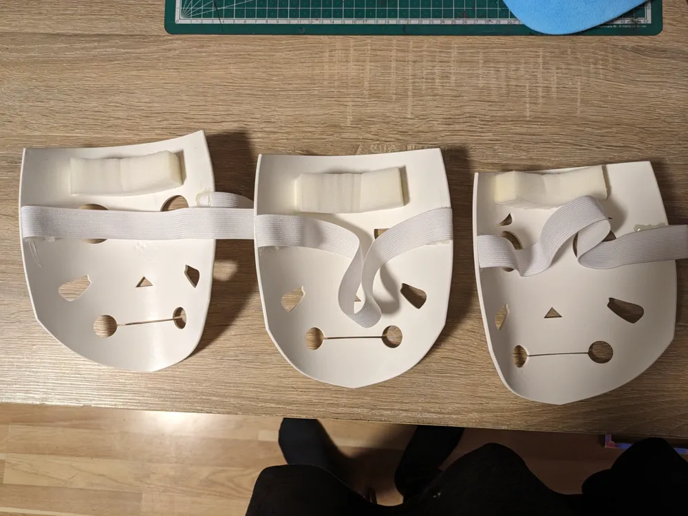 Mime and Dash Boy Mask for Cosplay - Free 3D Print Model - MakerWorld
