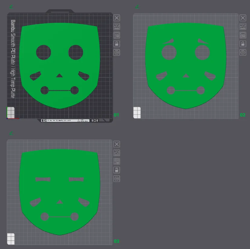 Mime and Dash Boy Mask for Cosplay by damagedcosplays - MakerWorld