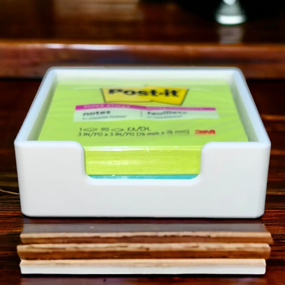 Post-It/Sticky Note Holder V. 4 by Seymour3D - MakerWorld