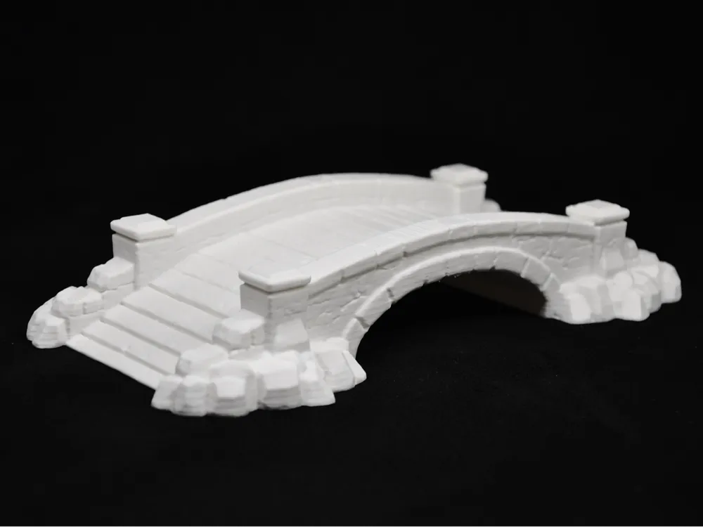 Stone Bridge - Free 3D Print Model - MakerWorld