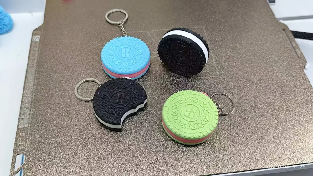 Oreo Keychain by 老程3D设计 - MakerWorld