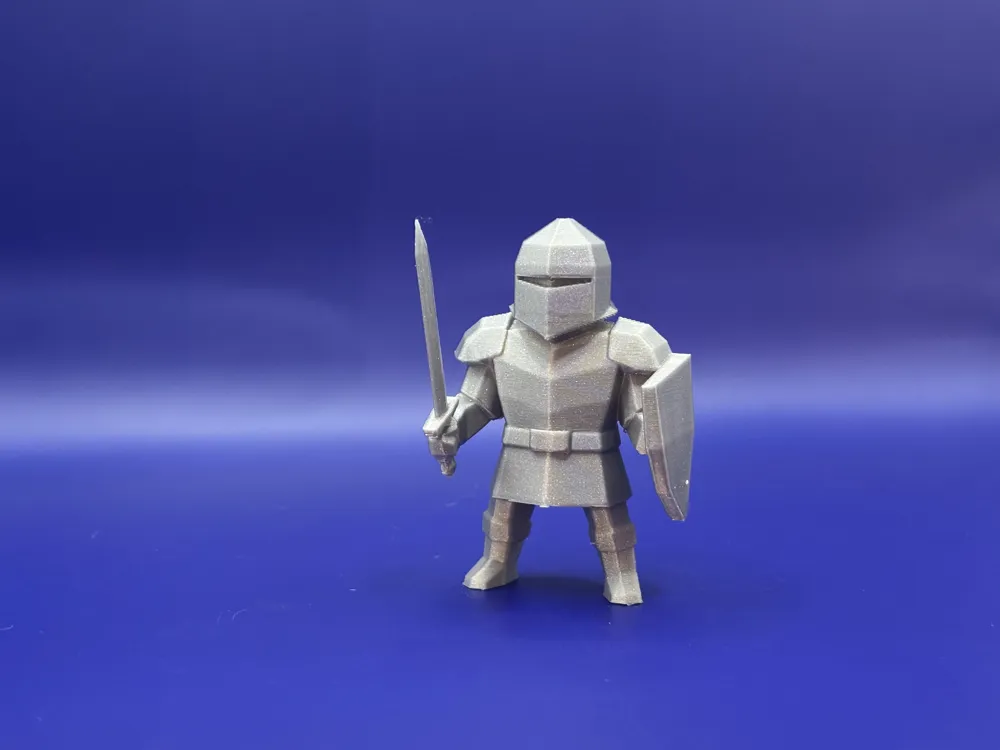 Lancelot the Low Poly Knight by Eon3D MakerWorld: Download Free 3D Models
