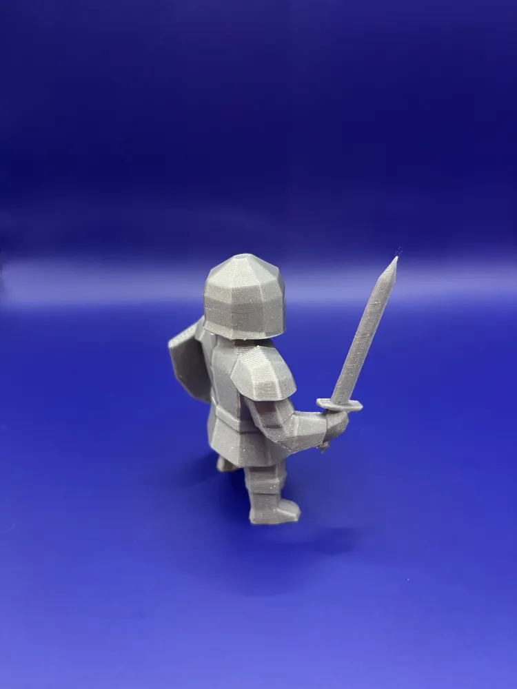 Lancelot the Low Poly Knight by Eon3D MakerWorld: Download Free 3D Models
