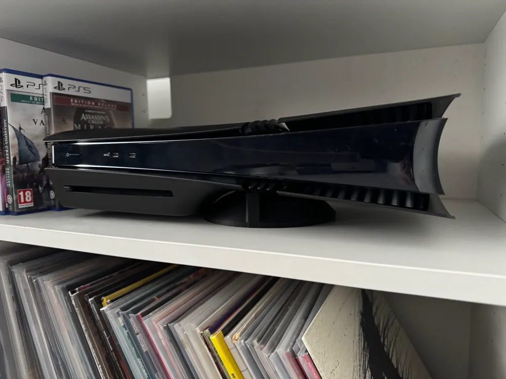 PS5 Pro Disc Edition Horizontal Stand by djpweb - MakerWorld