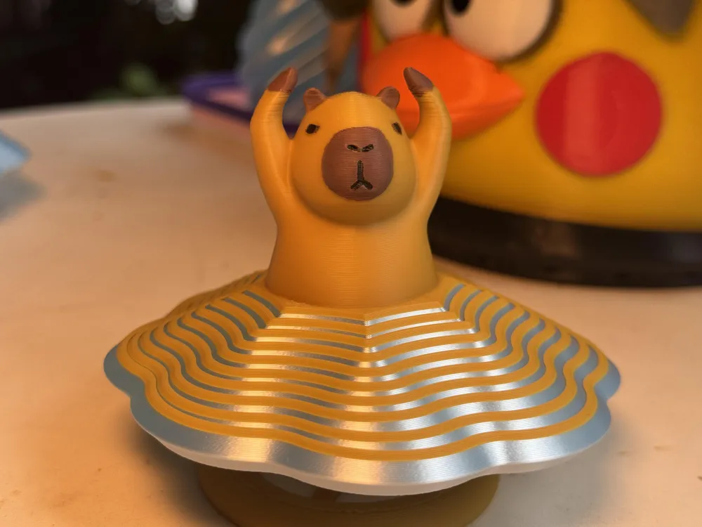 Dancing Capybara - Free 3D Print Model - MakerWorld